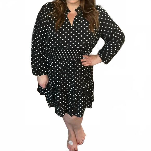 ANDREE BY UNIT | Dresses | New Andree By Unit Polka Dot Printed Dress ...
